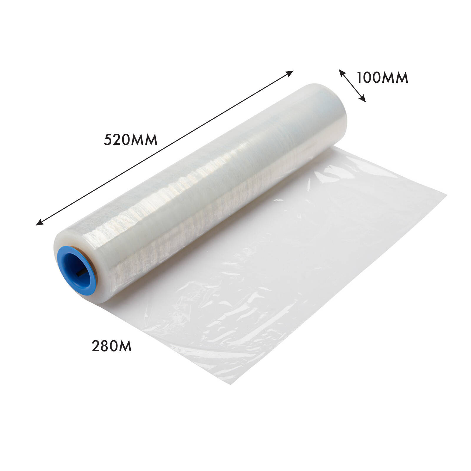 Wrap Move 500mm x 280m Clear Pallet Shrink Wrap Bunnings Australia