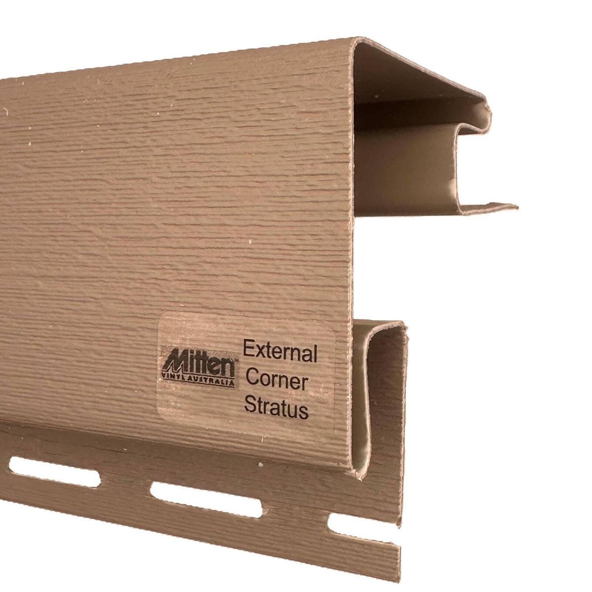 Mitten Vinyl Australia 3.66m Stratus External Corner - Bunnings Australia