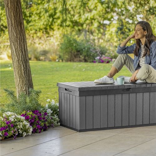 Keter 380L Darwin Outdoor Storage Box - Bunnings Australia
