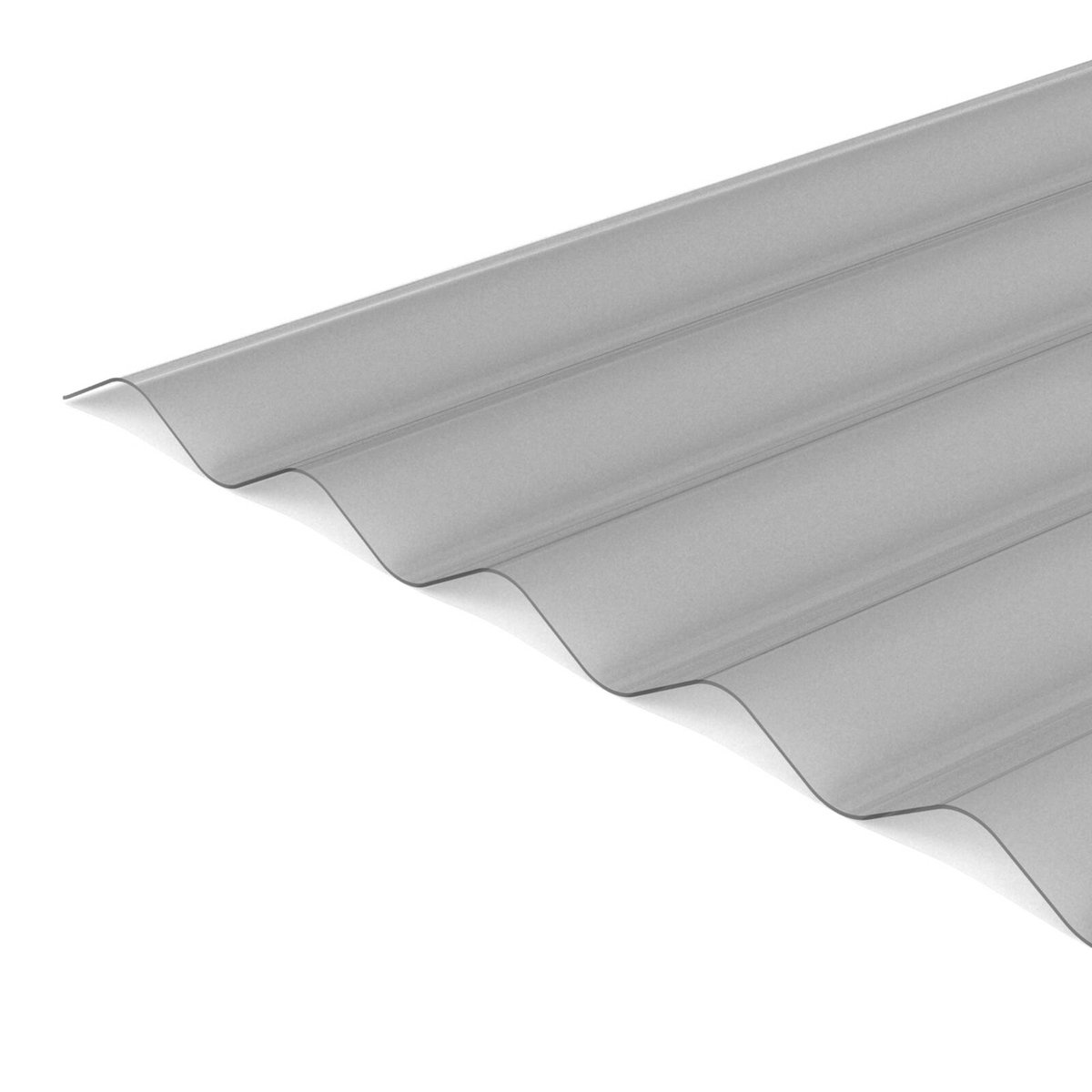 Suntuf 860 x 17mm x 6m Diffused Grey SolarSmart Corrugated Roof Sheet ...
