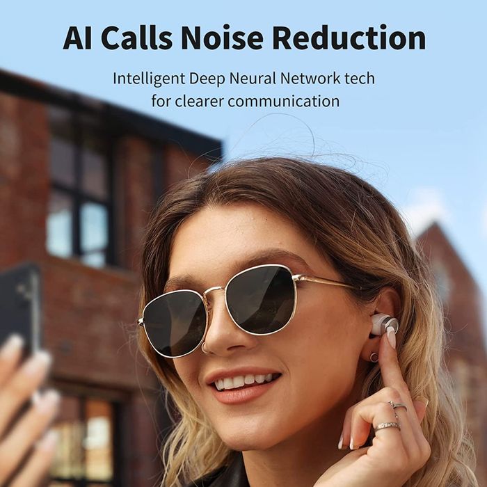 Edifier W240TN Active Noise Cancellation True Wireless Earbuds - White ...