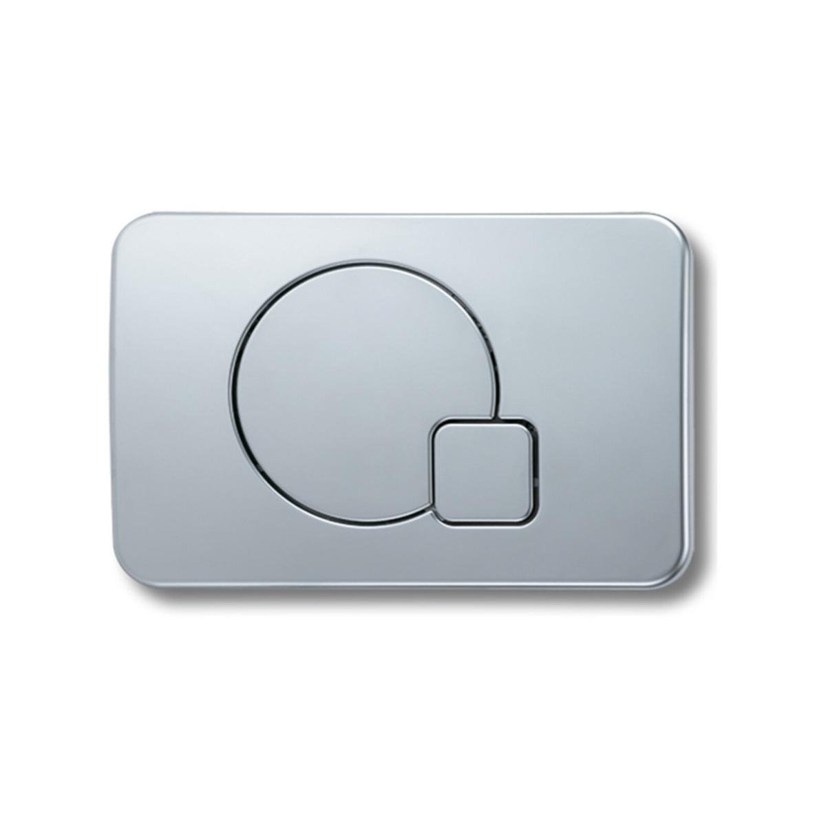Azzurra Silver Zero Dual Flush Button To Suit OK-011B In Wall Cistern ...