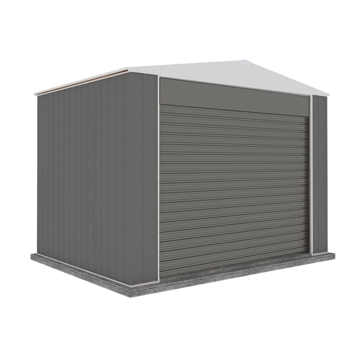 Absco Sheds 3.00 x 2.30 x 2.30m Bushranger Garden Shed - Woodland Grey ...
