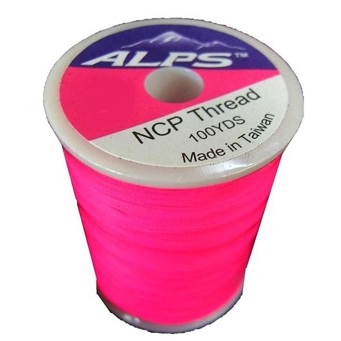 Alps 100yds of Luminous Red Rod Wrapping Thread - Size A (0.15mm) Rod ...