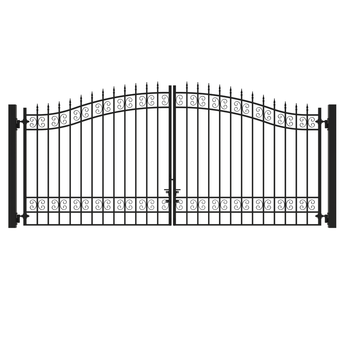 Masterworks 4270 x 40 x 1975mm Kensington Driveway Gate Set - Bunnings ...