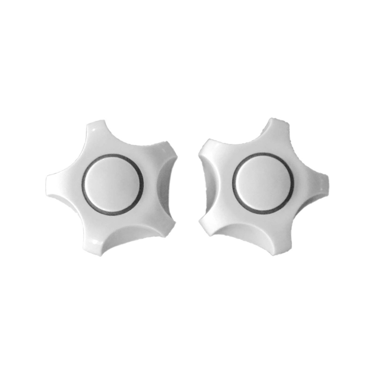 Shaw & Mason Ivory Universal Multi Fit Tap Handles - Pair - Bunnings ...