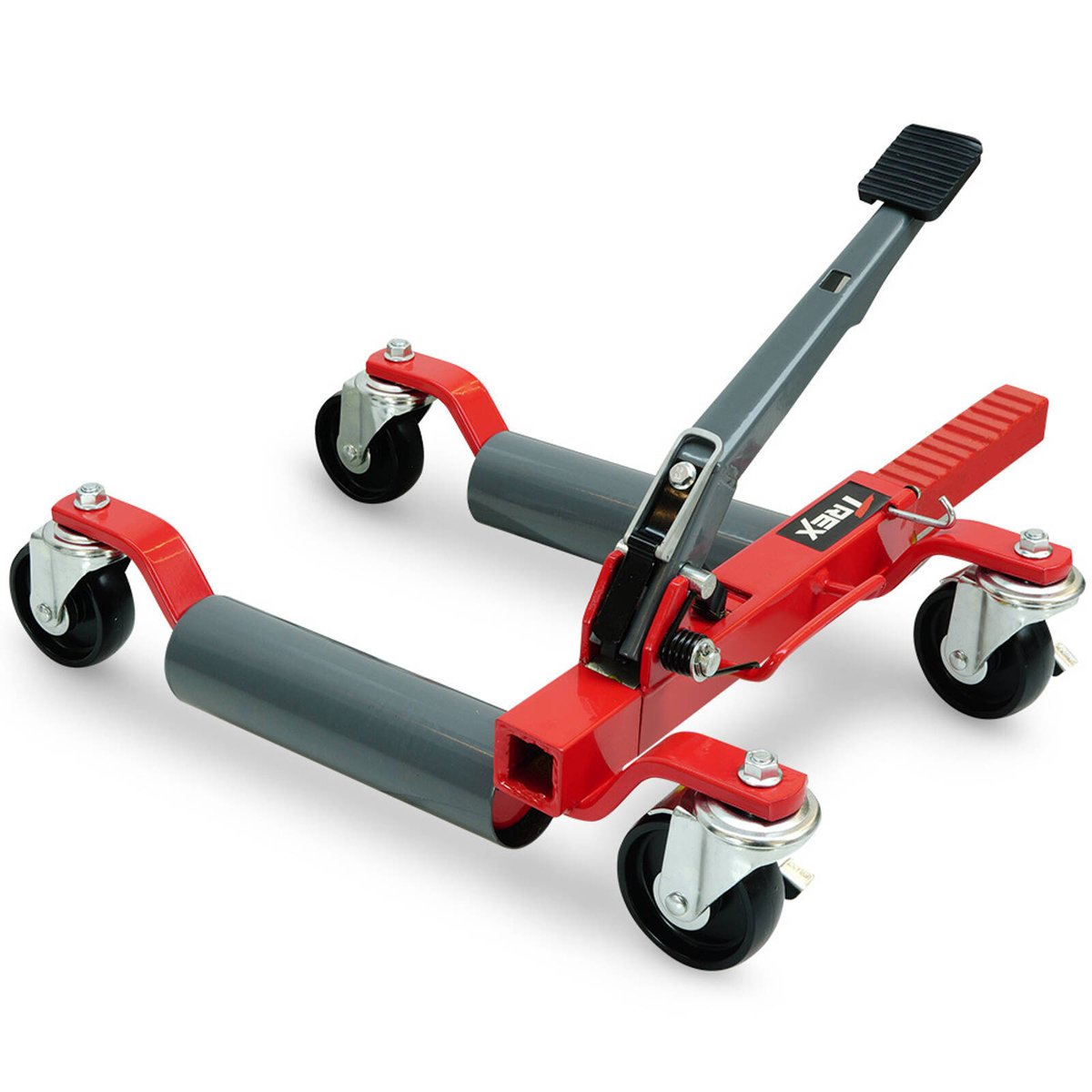 T-REX 590kg Vehicle Positioning Jack, Mechanical Ratcheting Foot Pedal ...