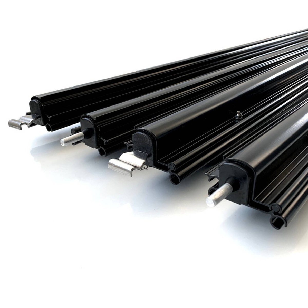 Caravan Anti Flap Kit Long Black For Roll Out Awning 2.3-2.4m Heavy ...