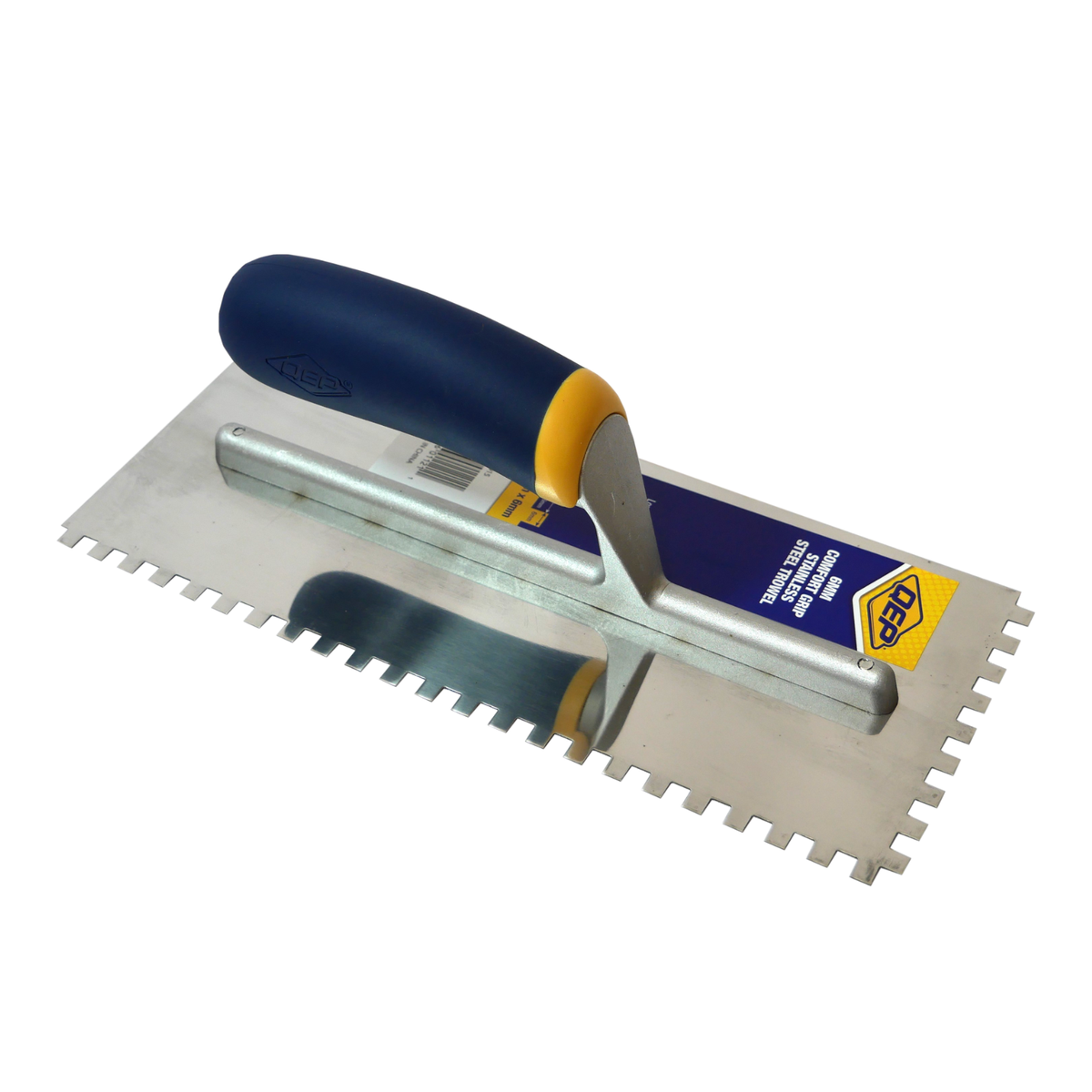 QEP 6mm Square Notch Stainless Steel Trowel - Bunnings Australia