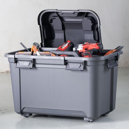 Ezy Storage 55L Bunker Tough Heavy Duty Waterproof IP65 Container ...