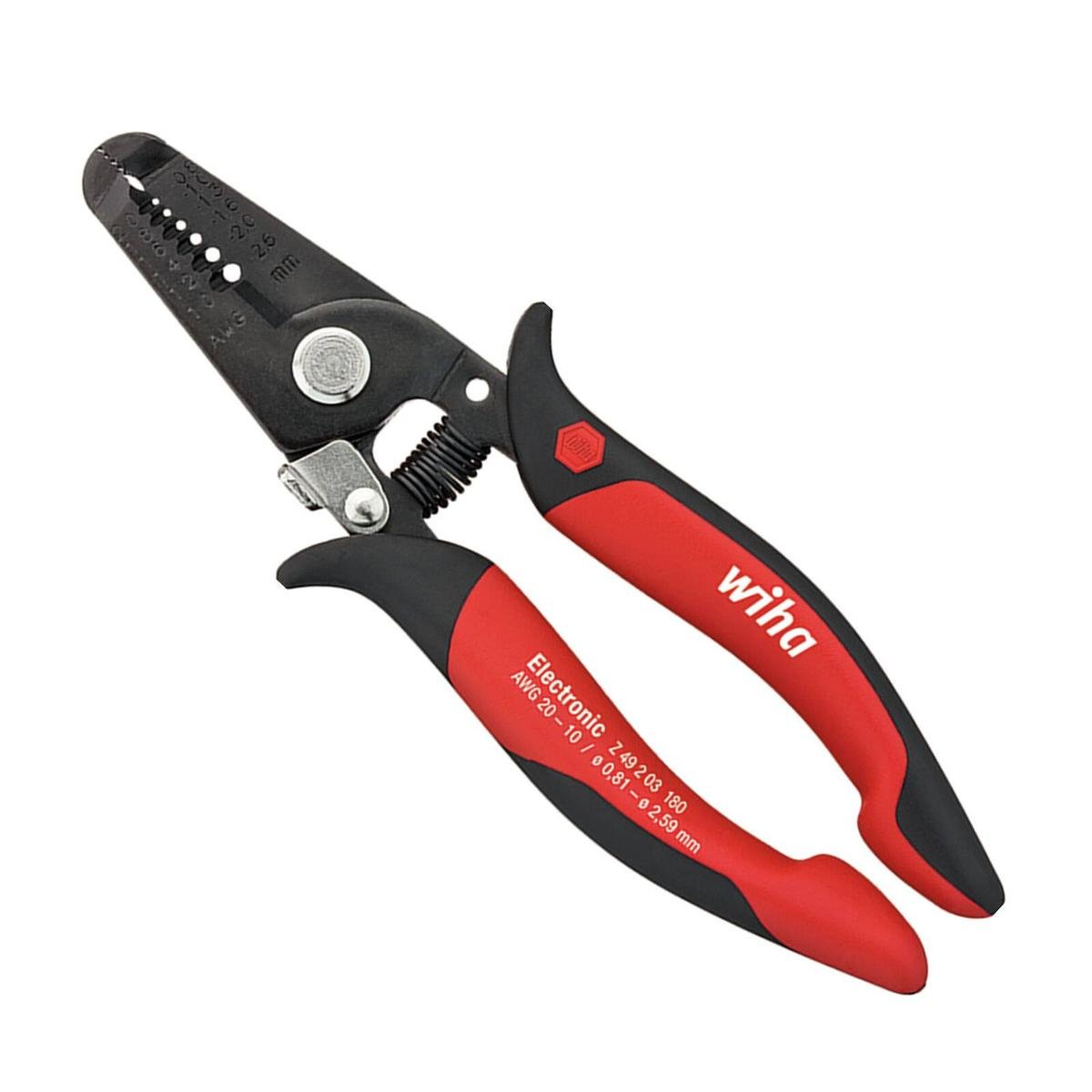 Wiha Pliers Electronic Wire Stripper 165mm 0.8 2.6mm Bunnings Australia