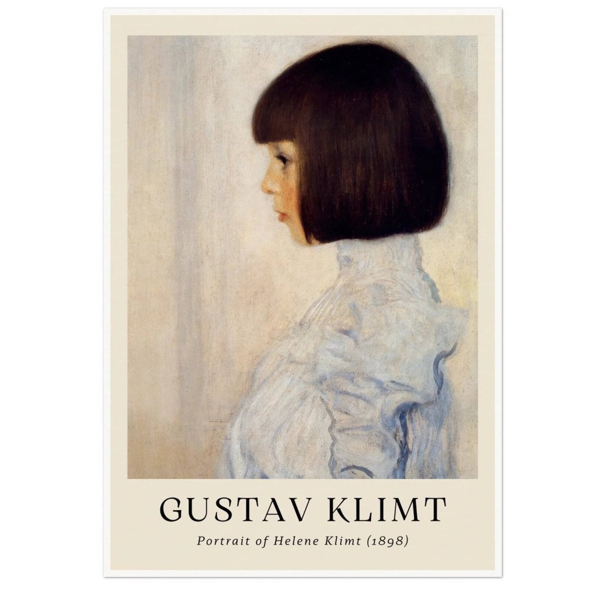 Galrie Gustav Klimt's Timeless Portrait of Helene Klimt - Art Nouveau ...