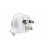 HPM 10A Top Side Entry Plug - White - Bunnings Australia