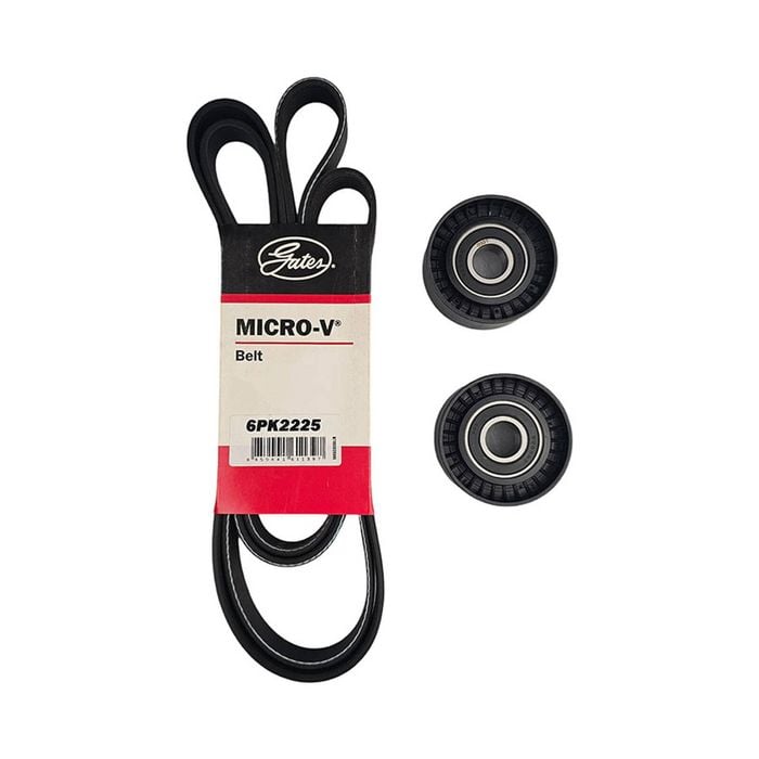 Drive Belt Set and Pulley Kit for Jeep Wrangler JK JL 3.6L ERB 2012 ...