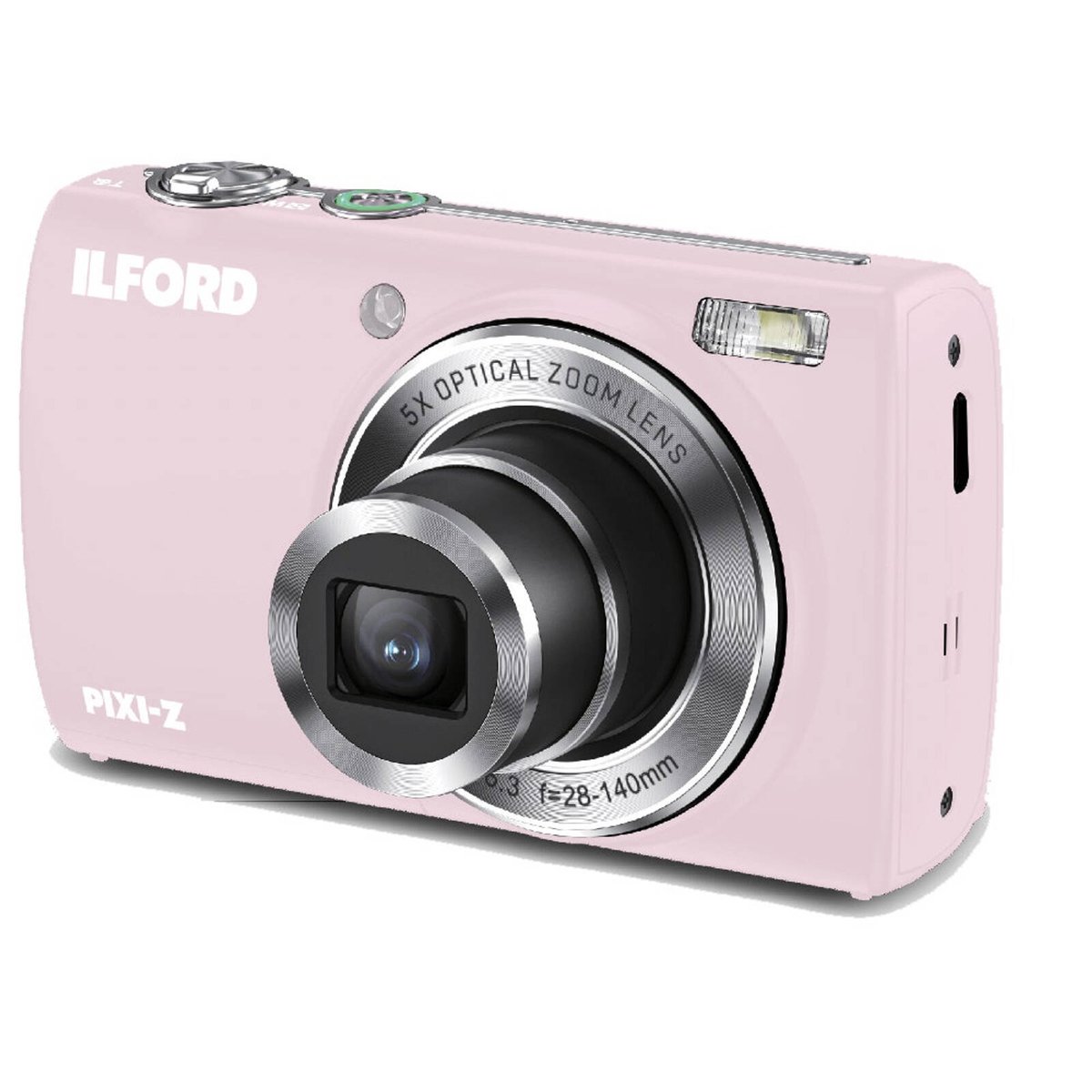 Ilford Pixi-z Compact Digital Camera - Pink - Bunnings Australia