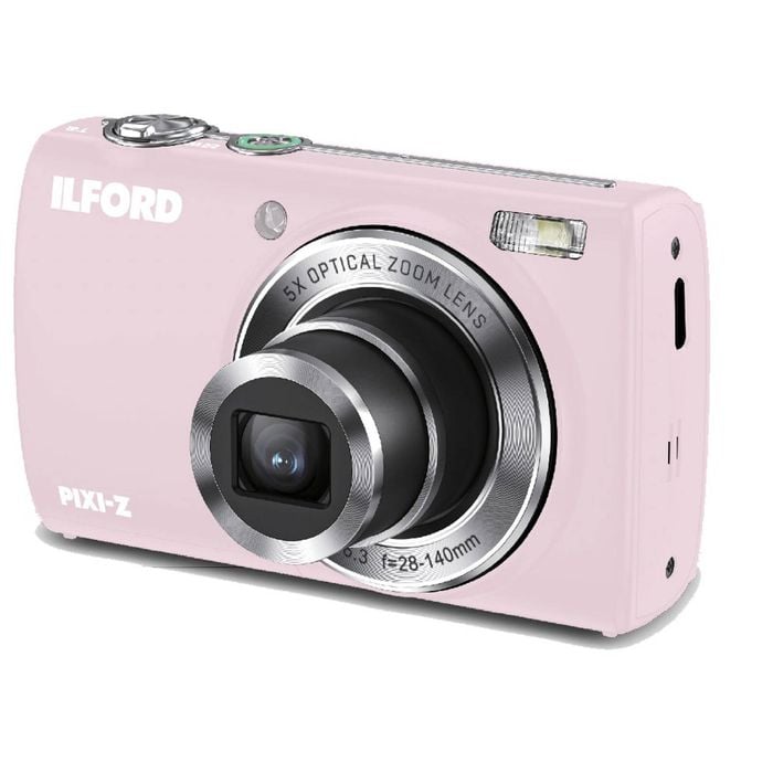 Ilford PIXI-Z Compact Digital Camera - Pink - Bunnings Australia