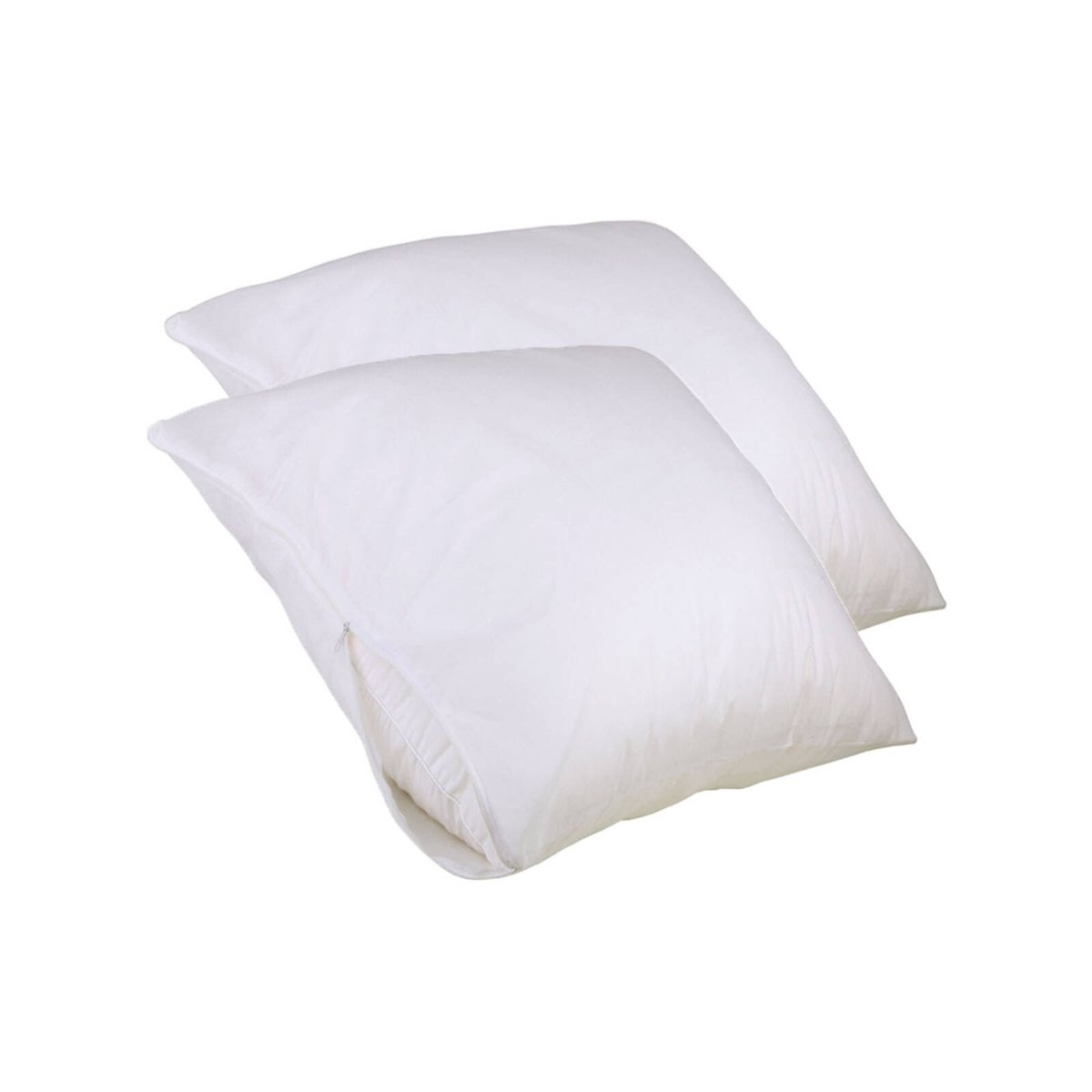 Bloomington Set of 2 Stain Resistant Pillow Protectors European 65 x 65 ...