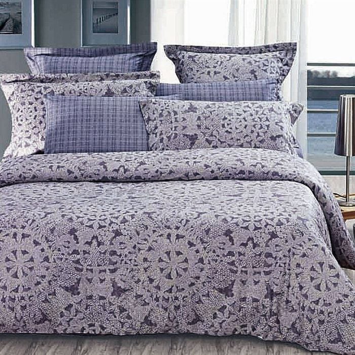 Grand Aterlier Ottoman Quilt Cover Set Queen - Bunnings Australia