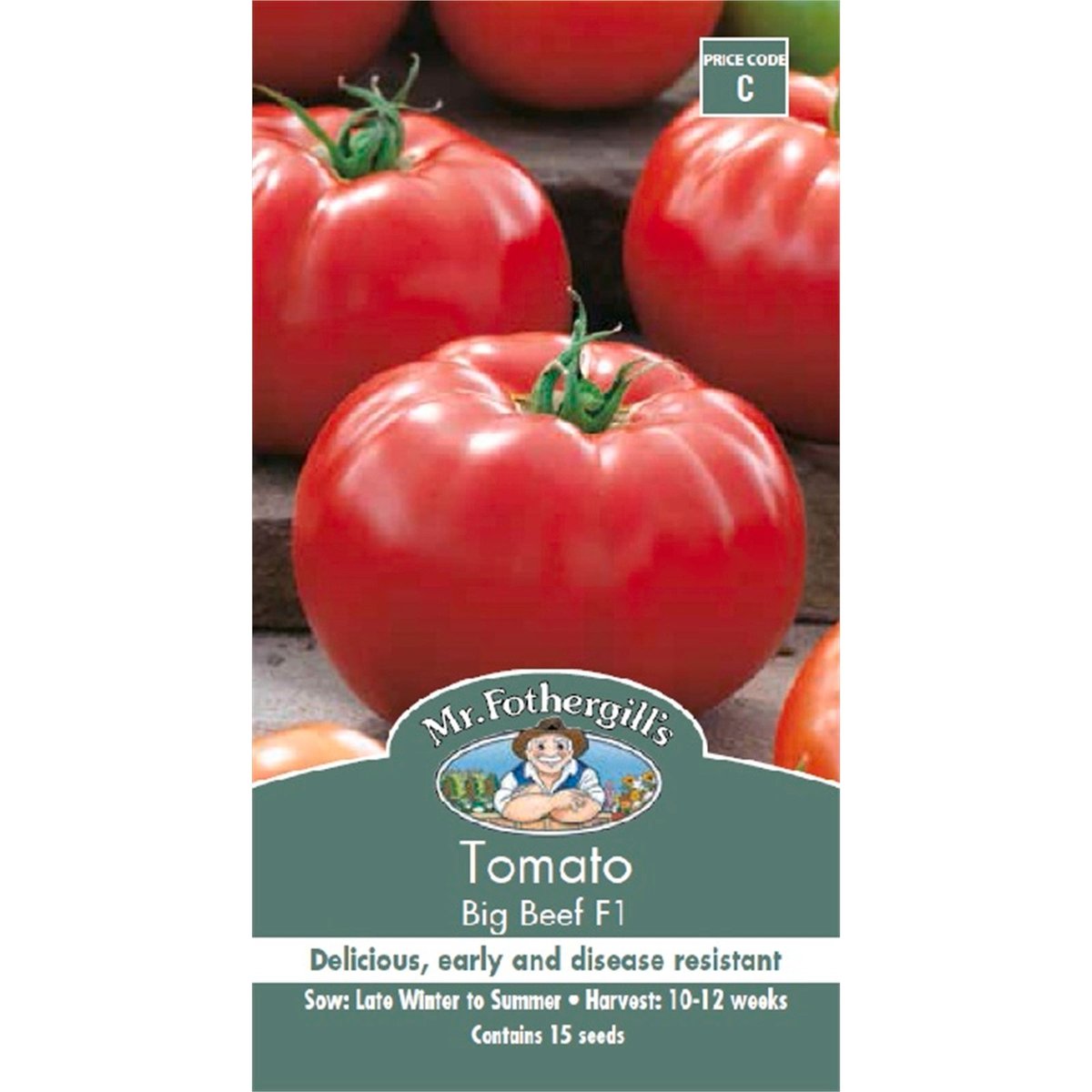 Mr Fothergill's Tomato Big Beef F1 Seeds - Bunnings New Zealand