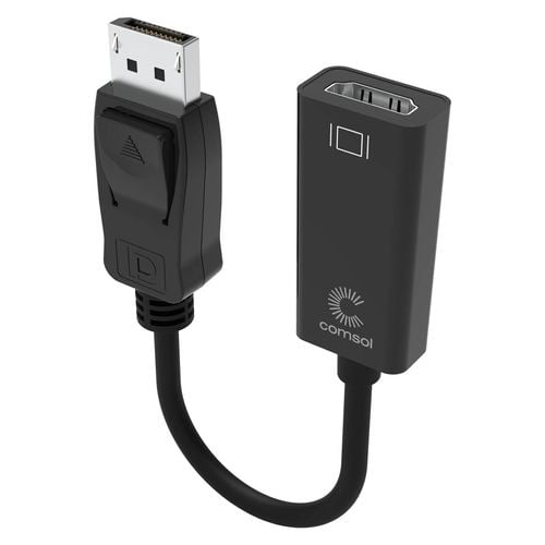 Comsol 20cm Display Port Male To HDMI Female Adapter 4K2K - Bunnings ...