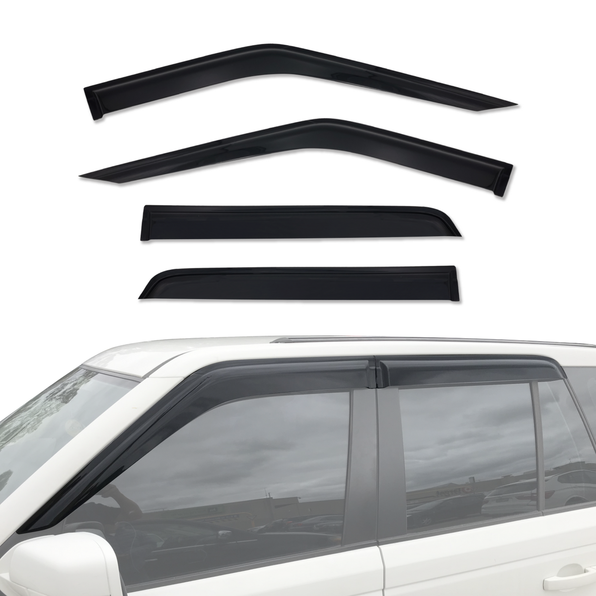 AUSGO Weather Shields for Land Rover Range Rover Sport 2005-2013 ...