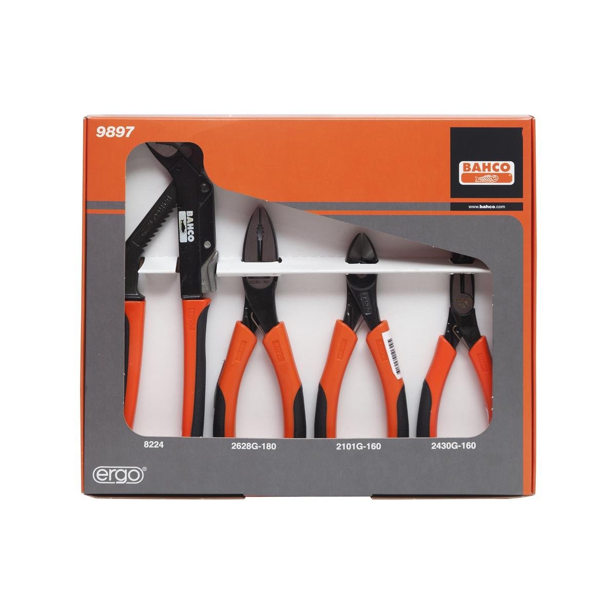 Bahco ERGO™ 4 Piece All Round Pliers Tool Set - Bunnings Australia