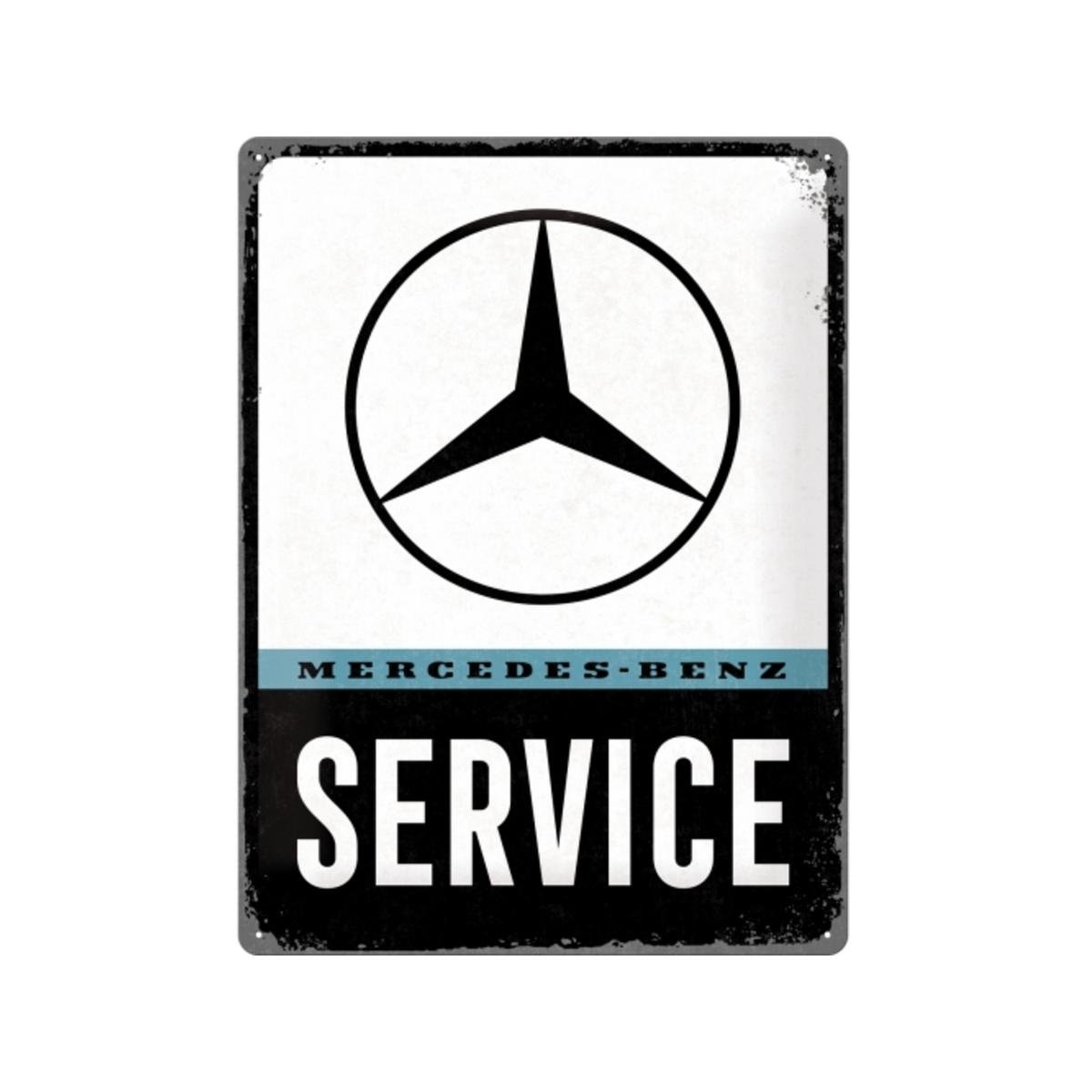 Nostalgic-Art Large Sign Mercedes-Benz Service - Bunnings Australia
