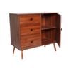 Daisy Buffet Lowboy - Walnut - Bunnings Australia