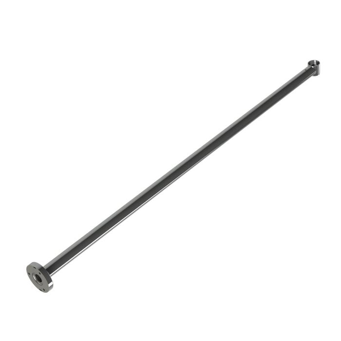 Emro 19 x 900mm Matte Black Shower Rail Ceiling Support - Bunnings ...