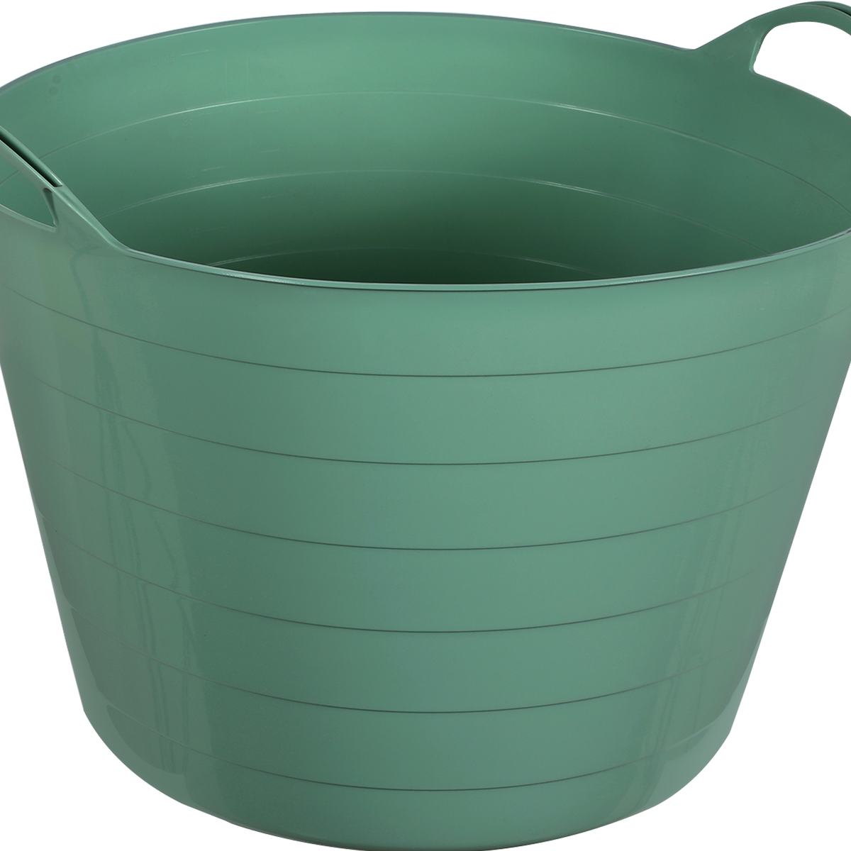 Ezy Storage 42L Assorted Colour Round Flexi Storage Tubs - Bunnings ...