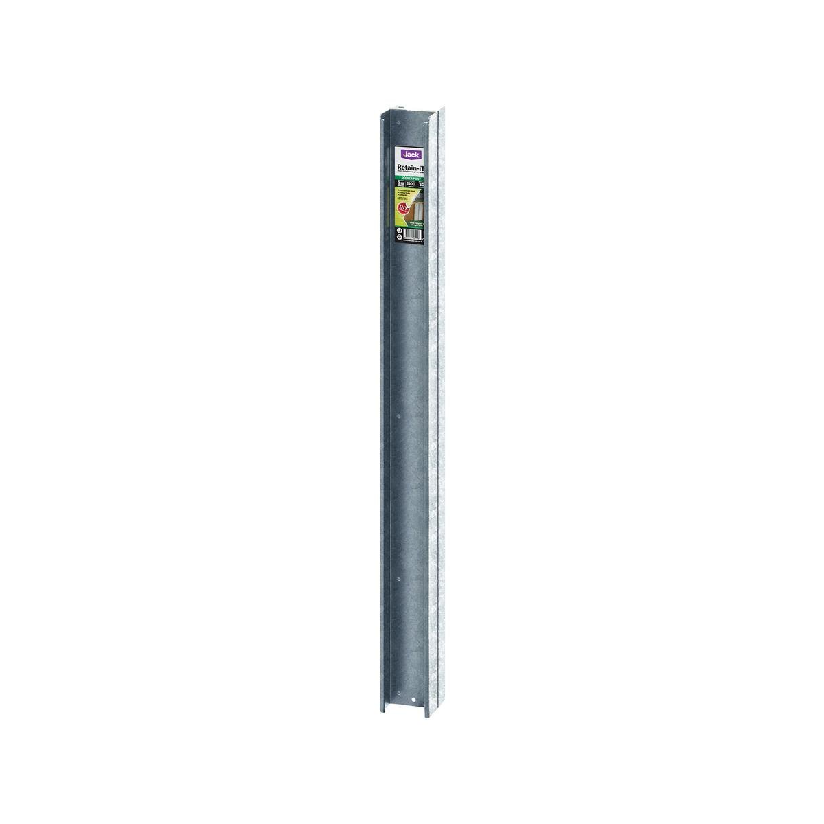 Jack 50 x 1100mm Galvanised Steel Retain It Joiner Post Upright Sleeper ...