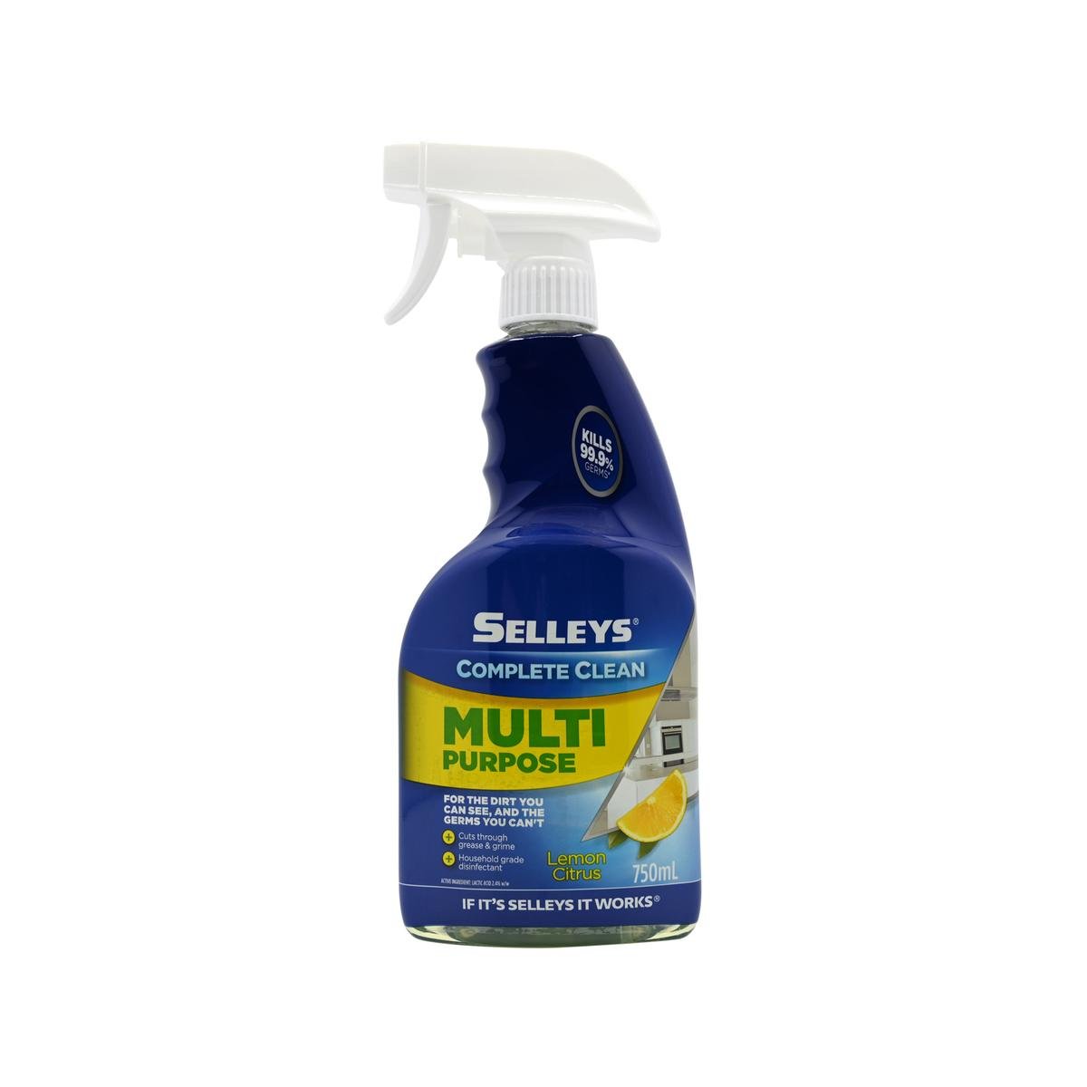 Selleys 750ml Complete Clean Lemon Citrus Multi Purpose Spray ...