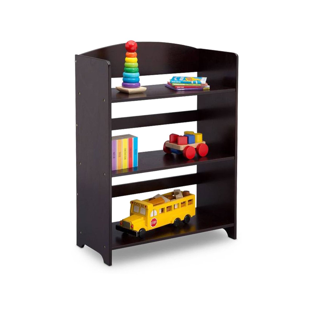 DELTA Kids Wooden Bookshelf - Premium Award Winning Black - Bunnings ...