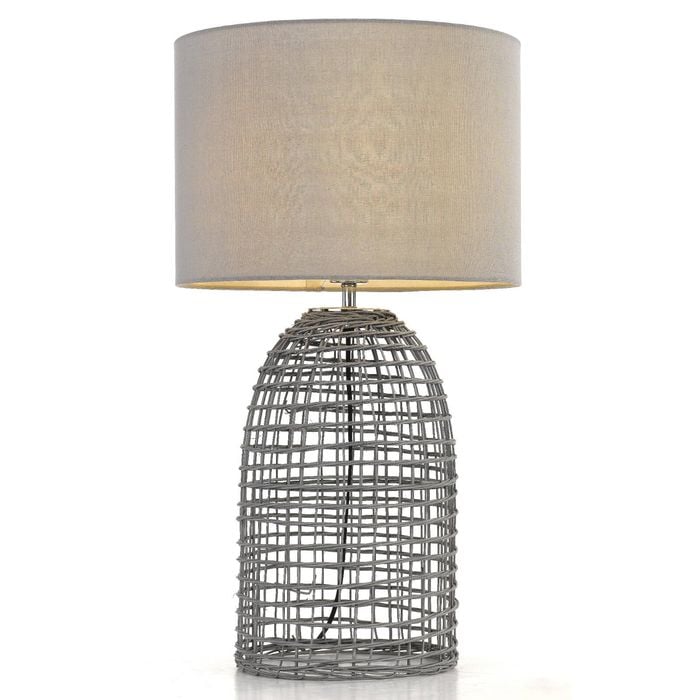 Telbix Grey Bayz 32 Table Lamp - Bunnings Australia