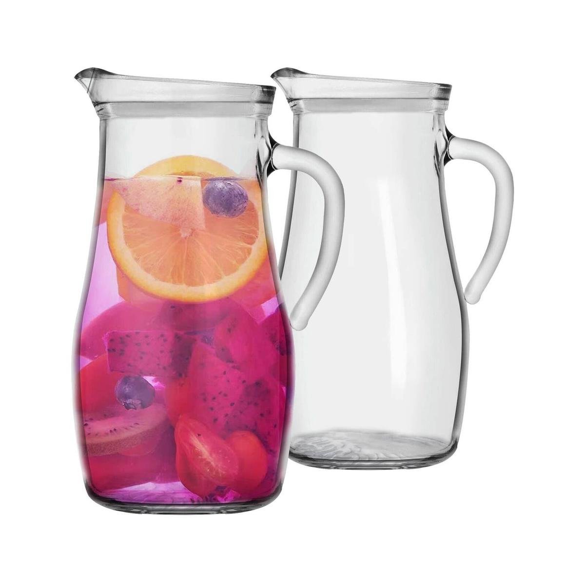 Misket Glass Water Jugs - 1.8L - Pack of 6 - Bunnings Australia