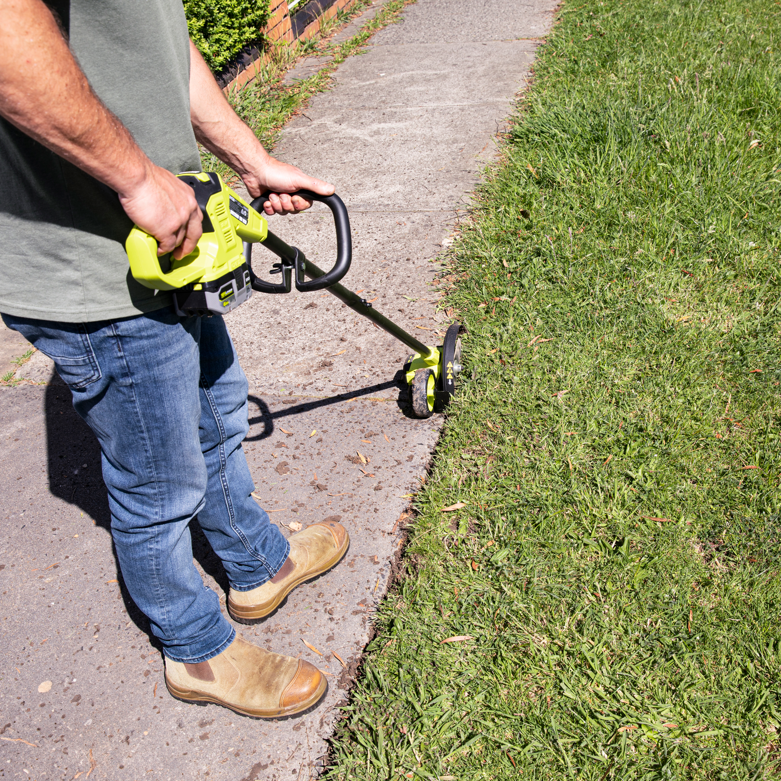 Ryobi edger bunnings store