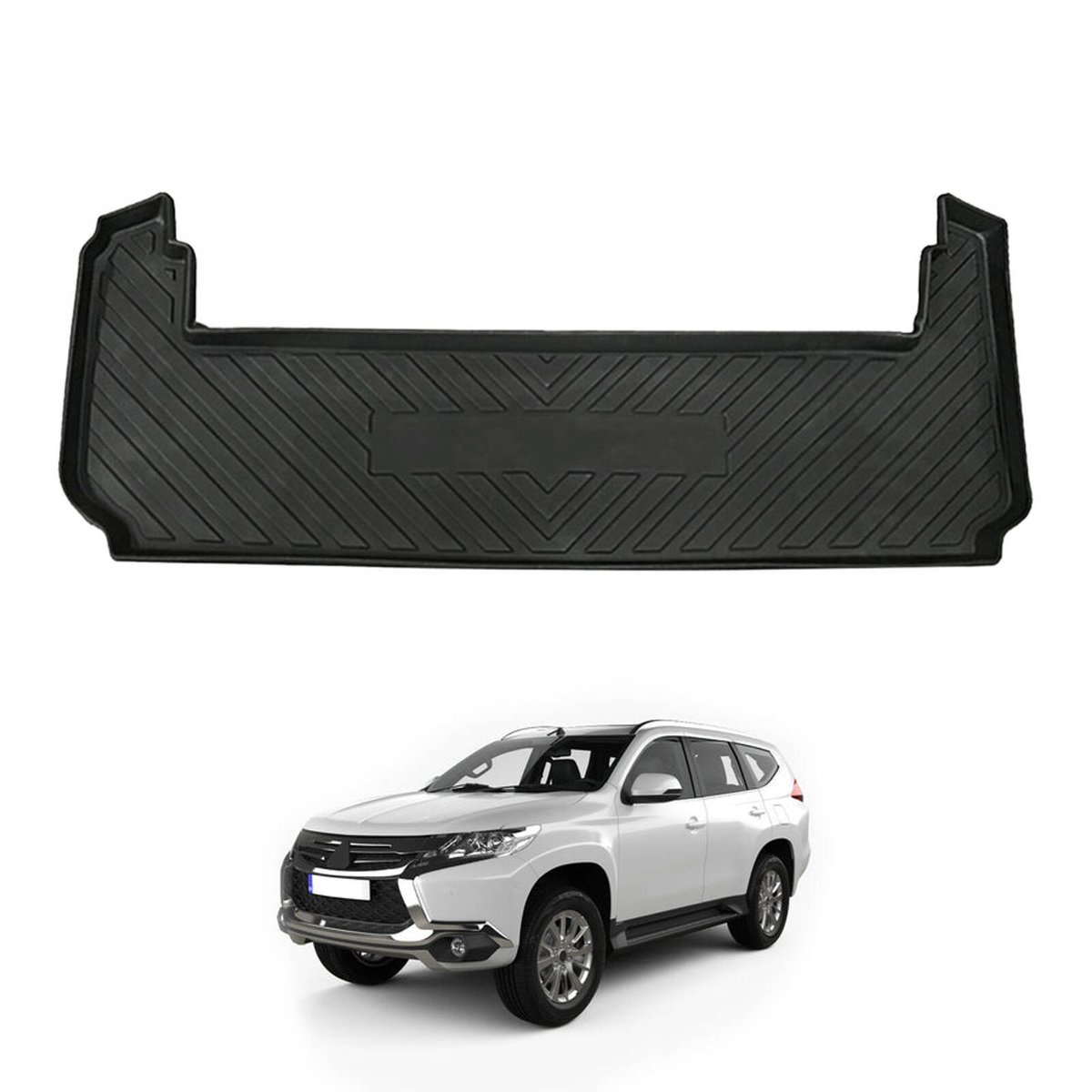 AUSGO Boot Liner for Mitsubishi Pajero Sport 2015-Onwards 7-Seat Cargo ...