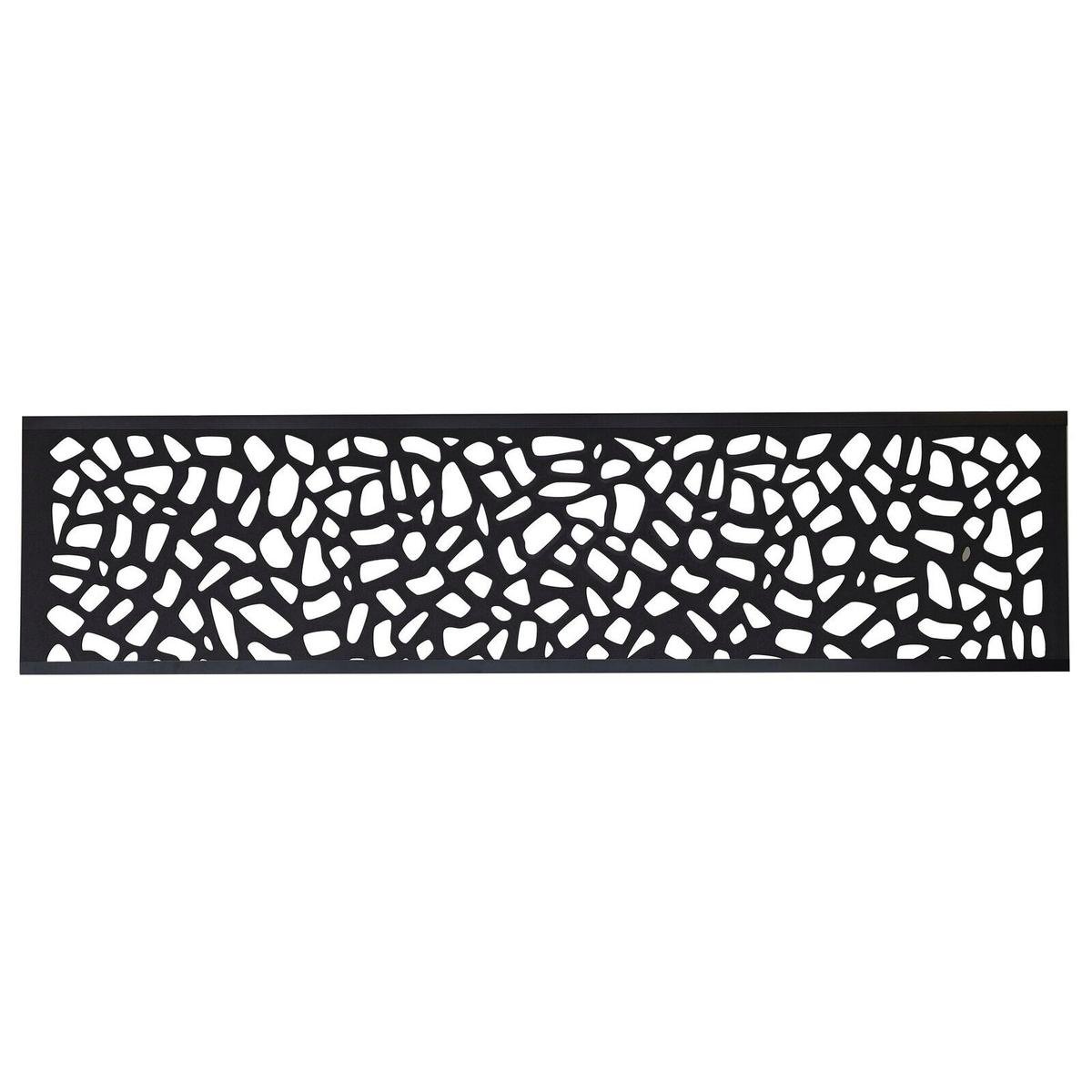 Matrix 1800 x 450mm Charcoal Riverbank Fence Extension - Bunnings Australia