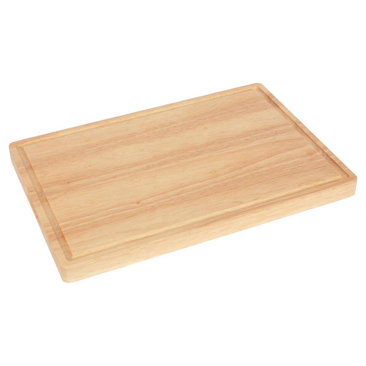 Wooden Butchers Block Chopping Board - 45cm x 30cm - Bunnings Australia