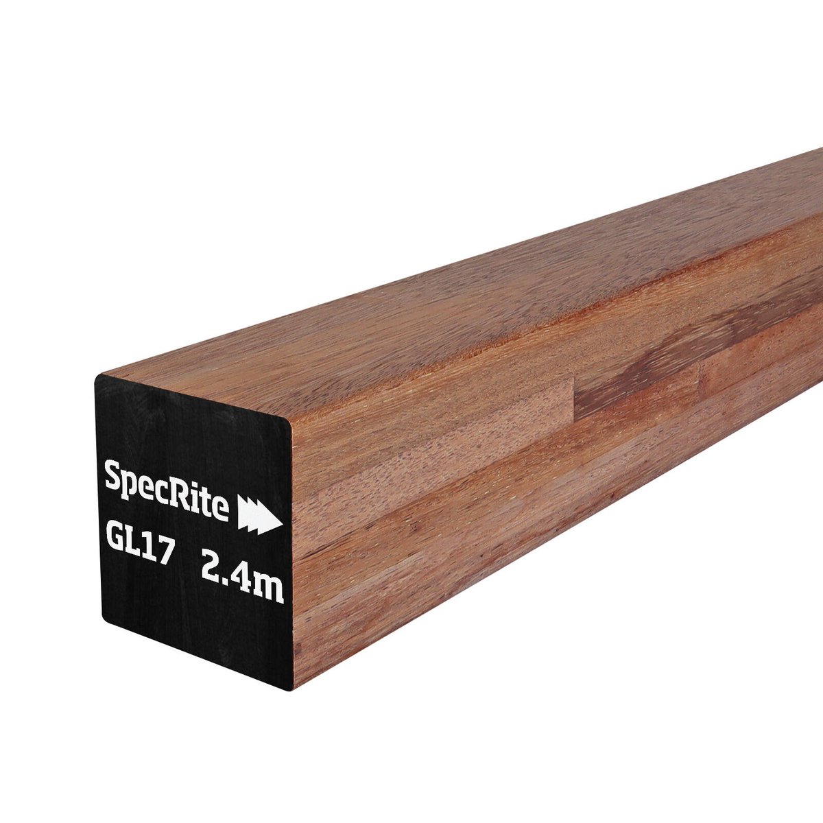 90 x 90mm 2.4m Post GL17 Pre-Oiled Merbau DAR - Bunnings Australia