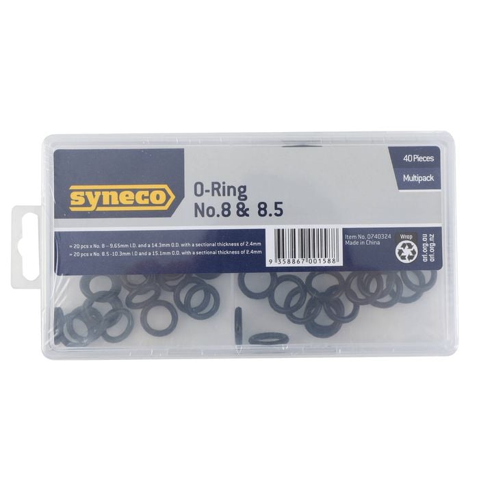 Syneco No. 8 & No. 8.5 Assorted O Ring Set - Bunnings Australia