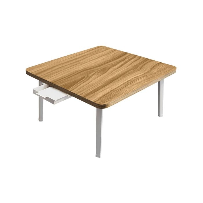 SOGA Wood-Colored Portable Floor Table - Bunnings Australia