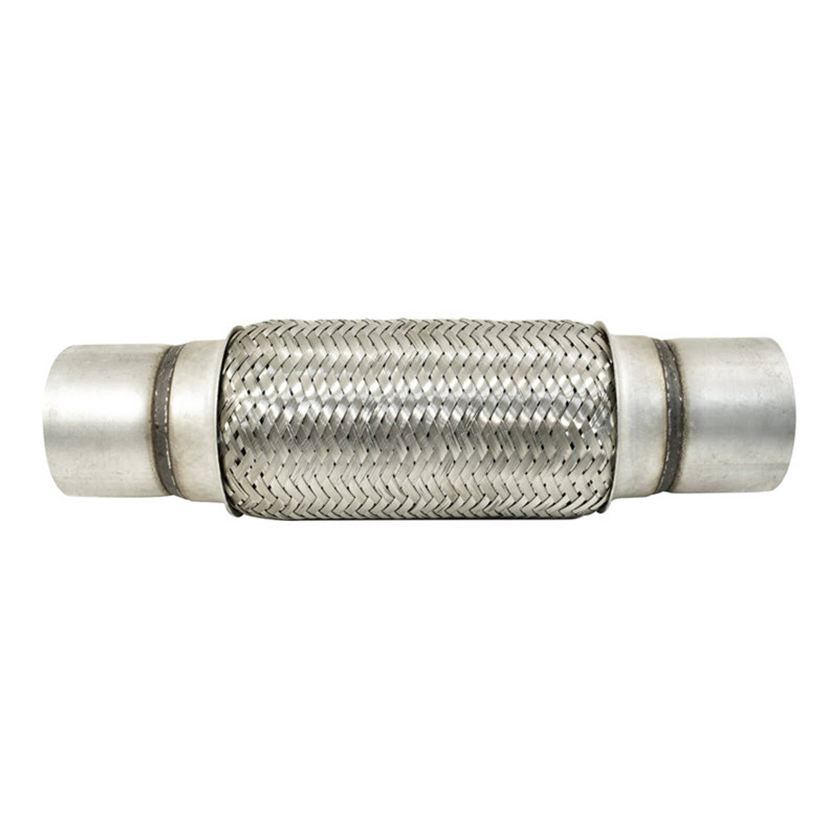 Stainless Steel 2-1/2" Flexible Exhaust Pipe Joint Bellow, 8" Body x 12 ...