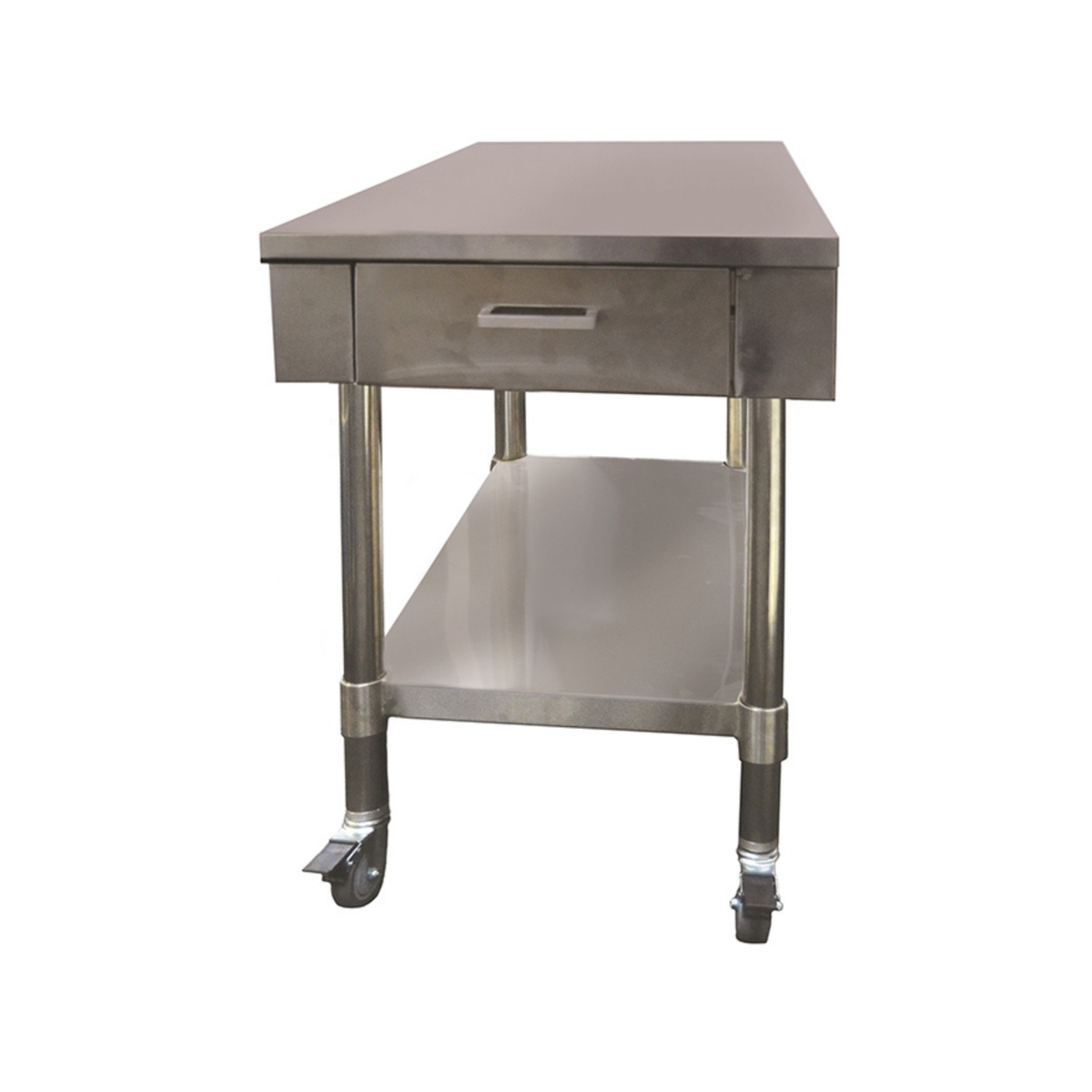 Mobile Stand Low Work Bench with 1 Drawer and Under Shelf - SWBD8-1 ...