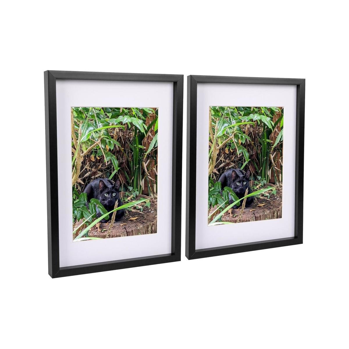Nicola Spring 3D Box Photo Frames with White A4 Mounts - A3 (12" x 17 ...