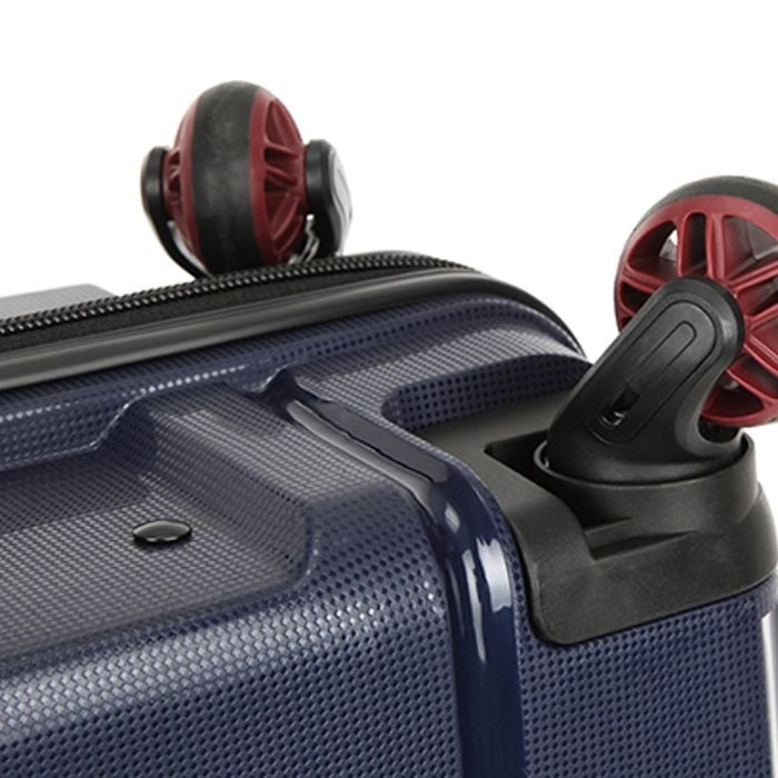 SWISS Luggage Suitcase HardCase 2 Pieces Set 20"&24" - Blue - Bunnings ...