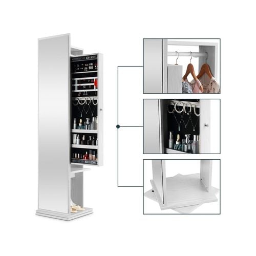 Slim Rotating Mirror Storage Cabinet - Bunnings Australia