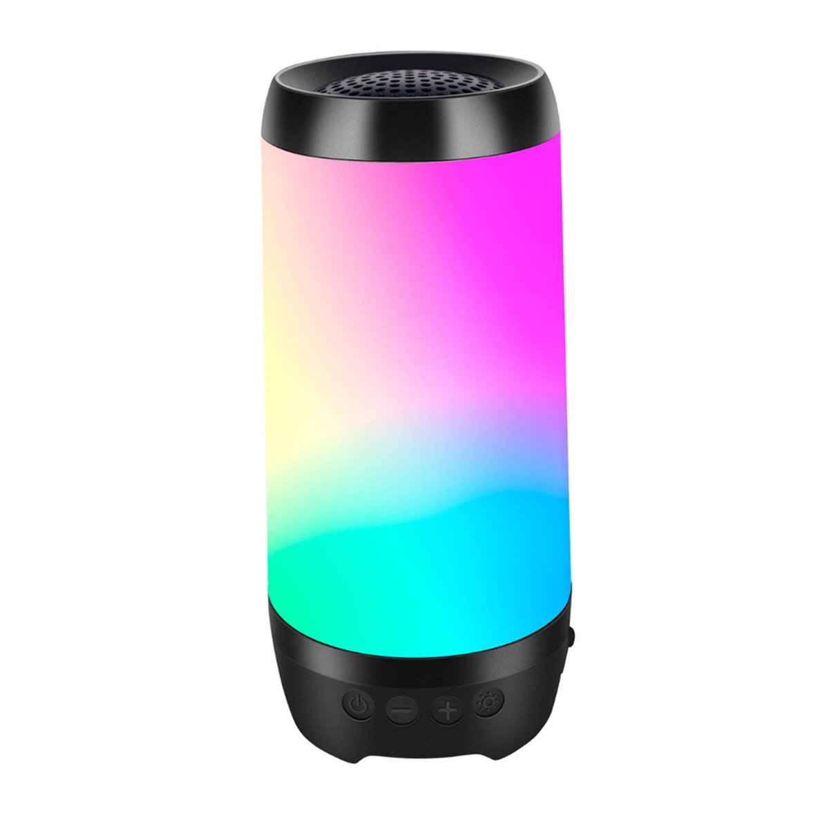 Spire 6W LED Light Show Portable Bluetooth 5.3 Waterproof Pool Speaker ...