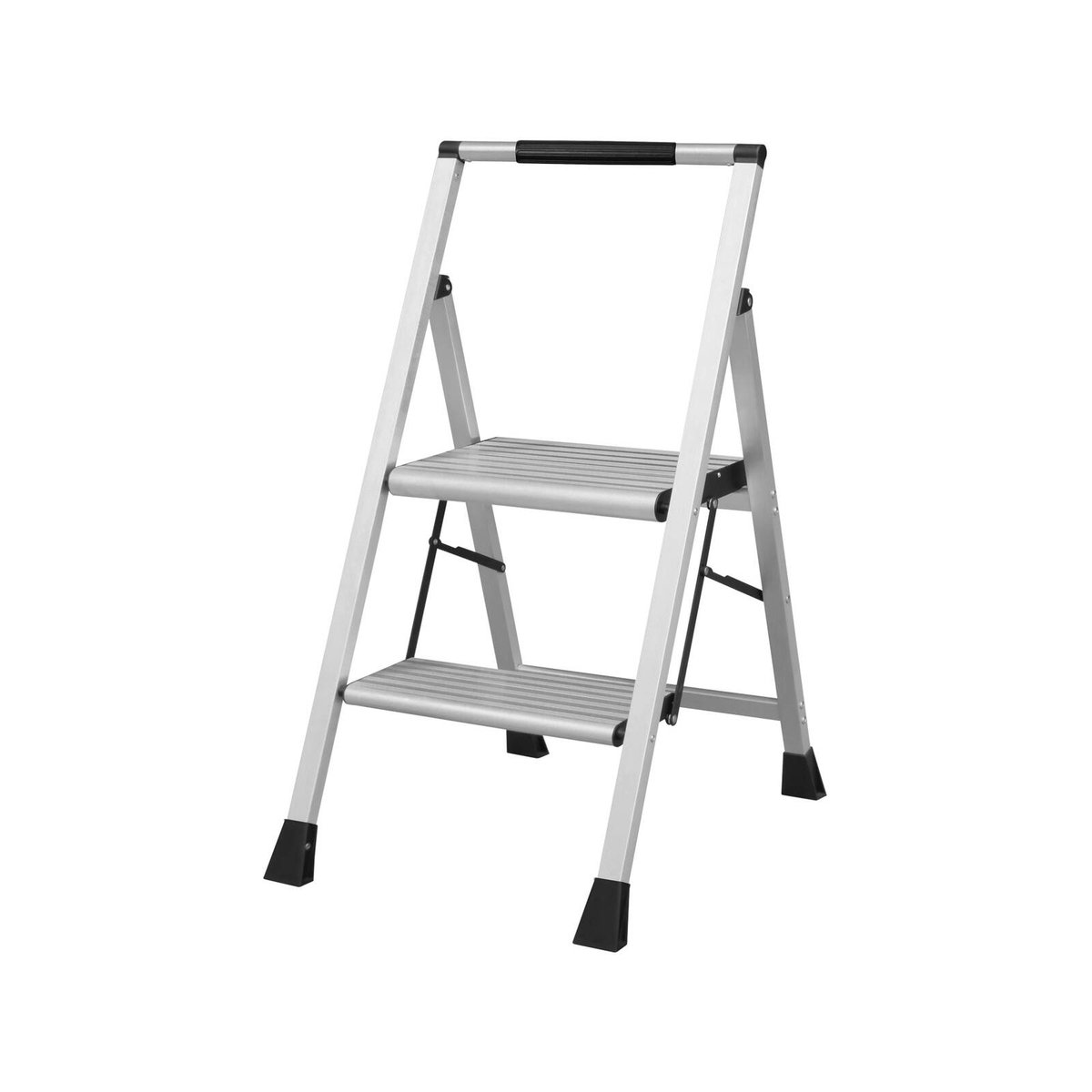 Syneco 100kg 2 Step Slim Line Aluminium Ladder - Bunnings New Zealand