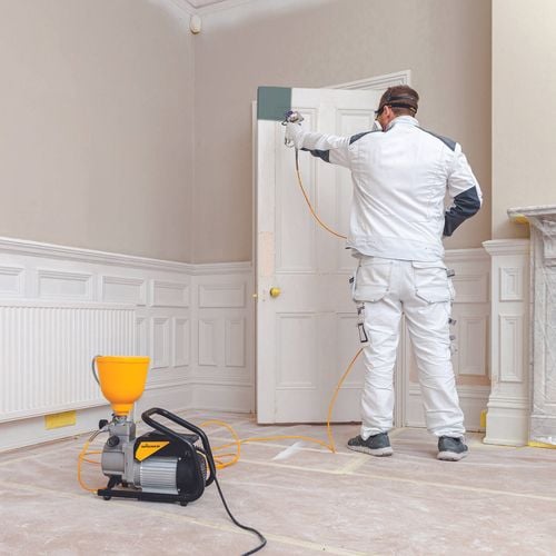 Wagner SF21 Pro Paint Sprayer 2-in-1 Plus - Includes 24" Spray Tip ...
